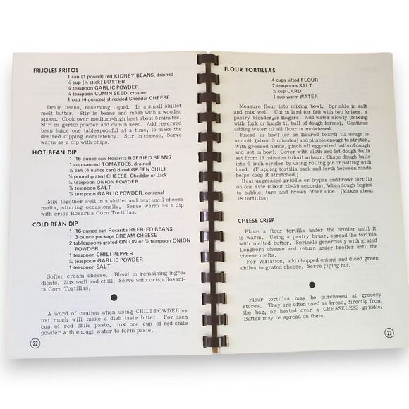 Kitchen | Vtg 1983 Arizona Cookbook Spiral Bound Authentic Indian ...